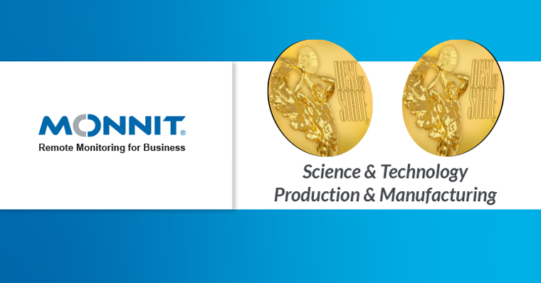 Monnit Wins Two 2023 Best of State Awards For Its Versatile IoT Tech