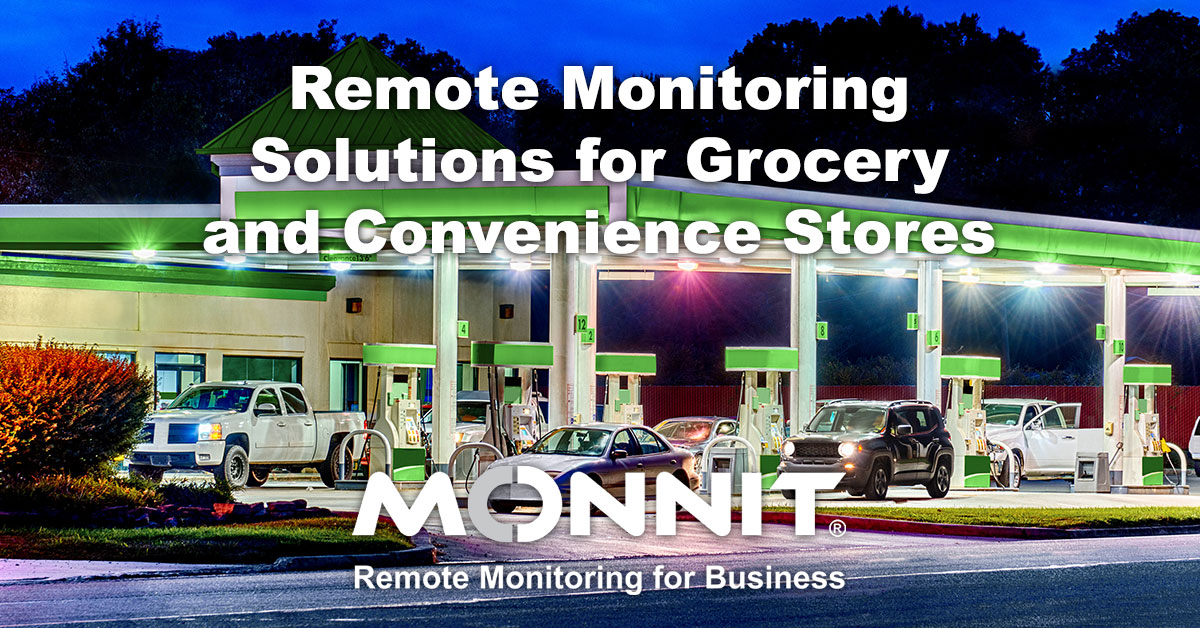 Grocery and Convenience Store IoT Remote Monitoring Systems
